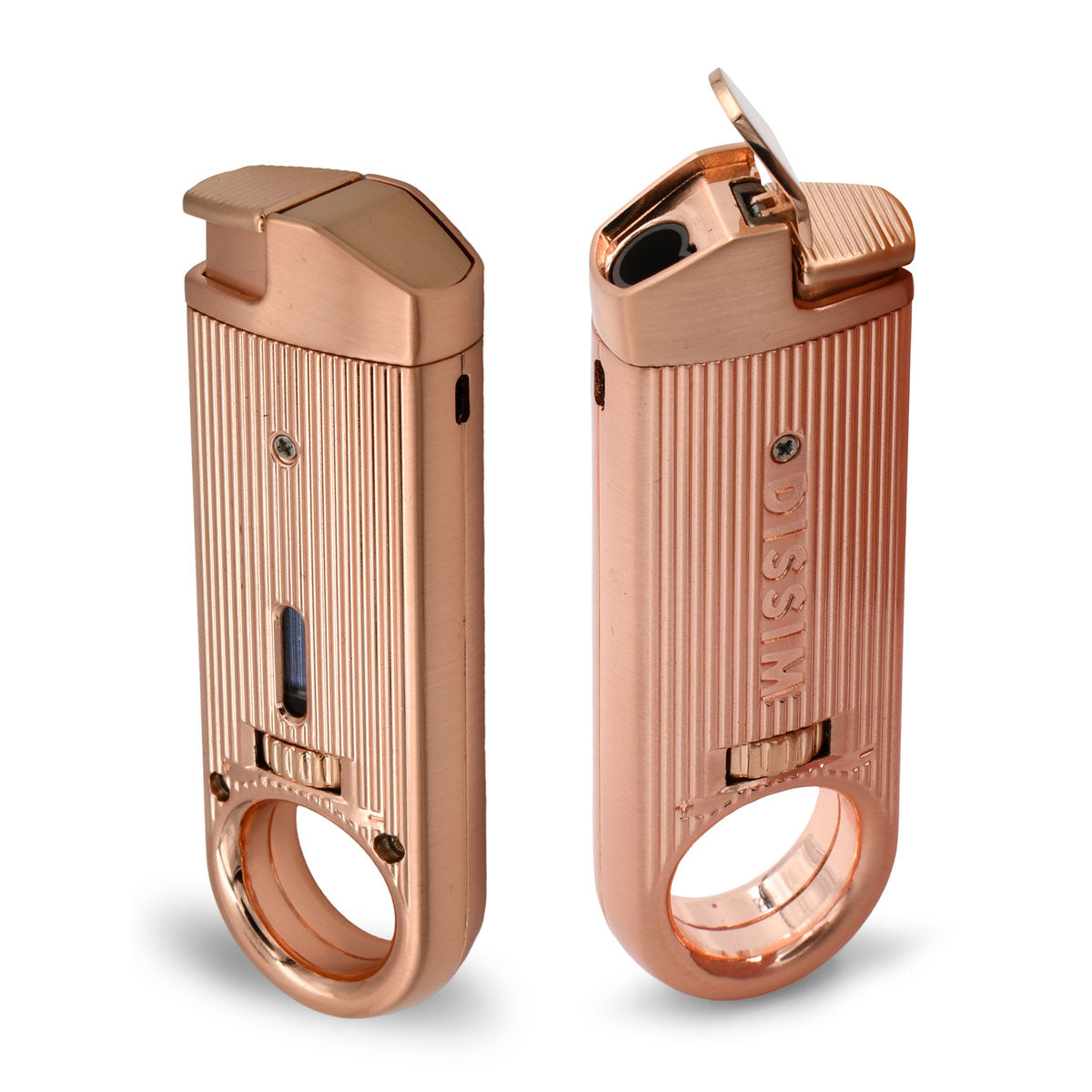 Gold (Rose) Slim Torch Metal Lighter by Dissim – Dissim
