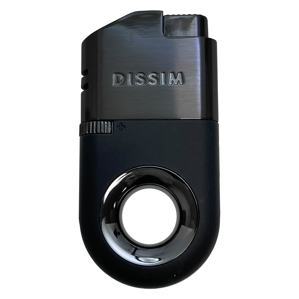 Executive Gunmetal Inverted Dual TORCH LIGHTER (unfilled) – Dissim